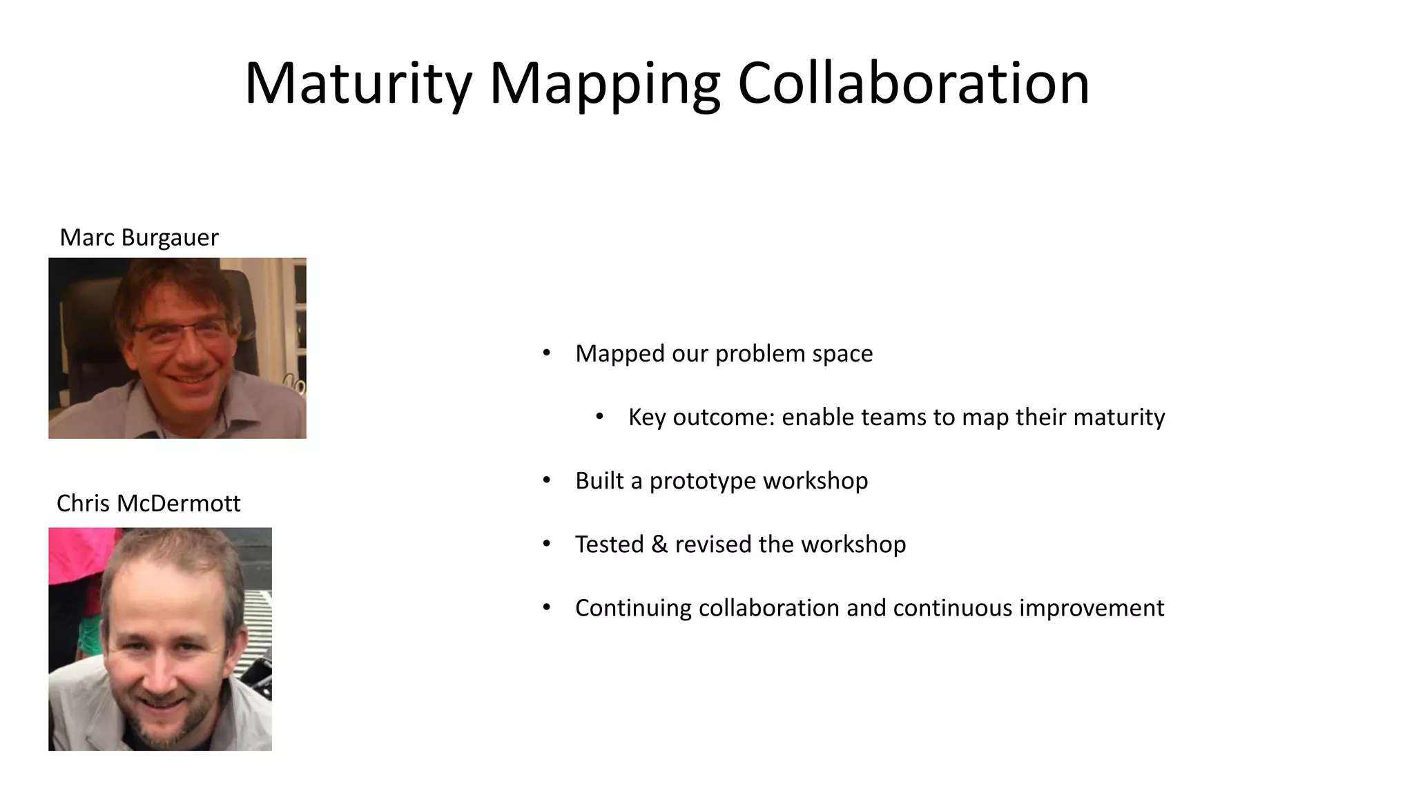 Mapping Team Maturity | PDF | Technology & Computing