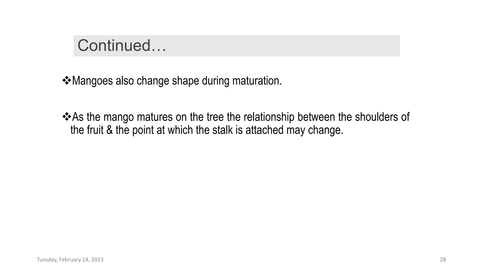 Maturity & Maturity Indices of Fruits & Vegetables ppt 2023.pptx
