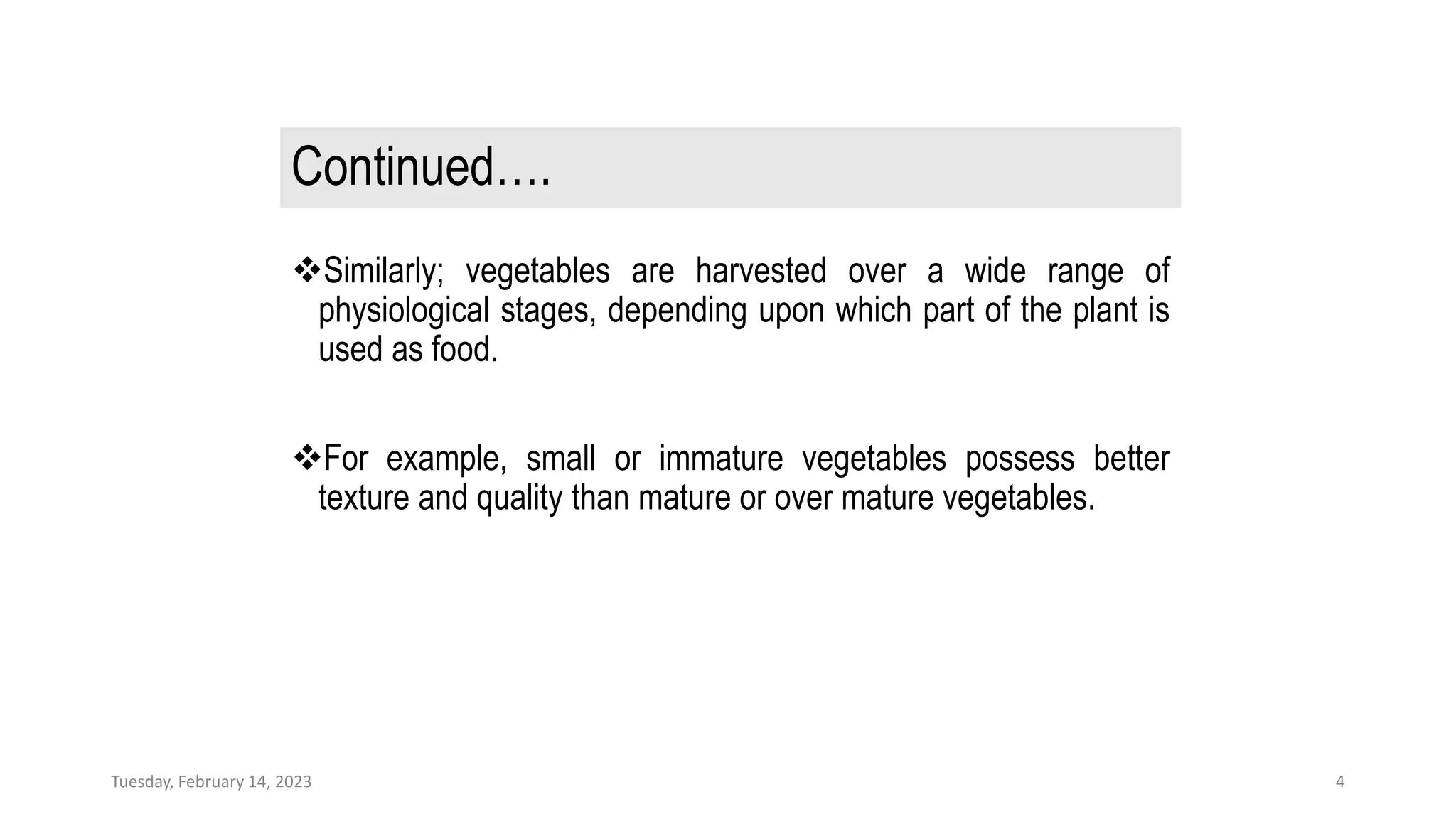 Maturity & Maturity Indices of Fruits & Vegetables ppt 2023.pptx