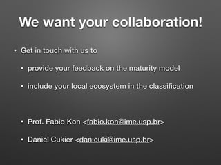 Maturity model for Startup Ecosystems | PDF | Startups | Business