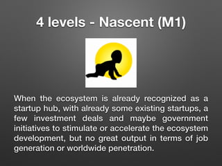 Maturity model for Startup Ecosystems | PDF | Startups | Business