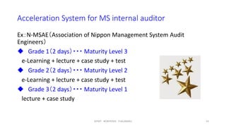 Maturity Model of Internal Audit | PDF