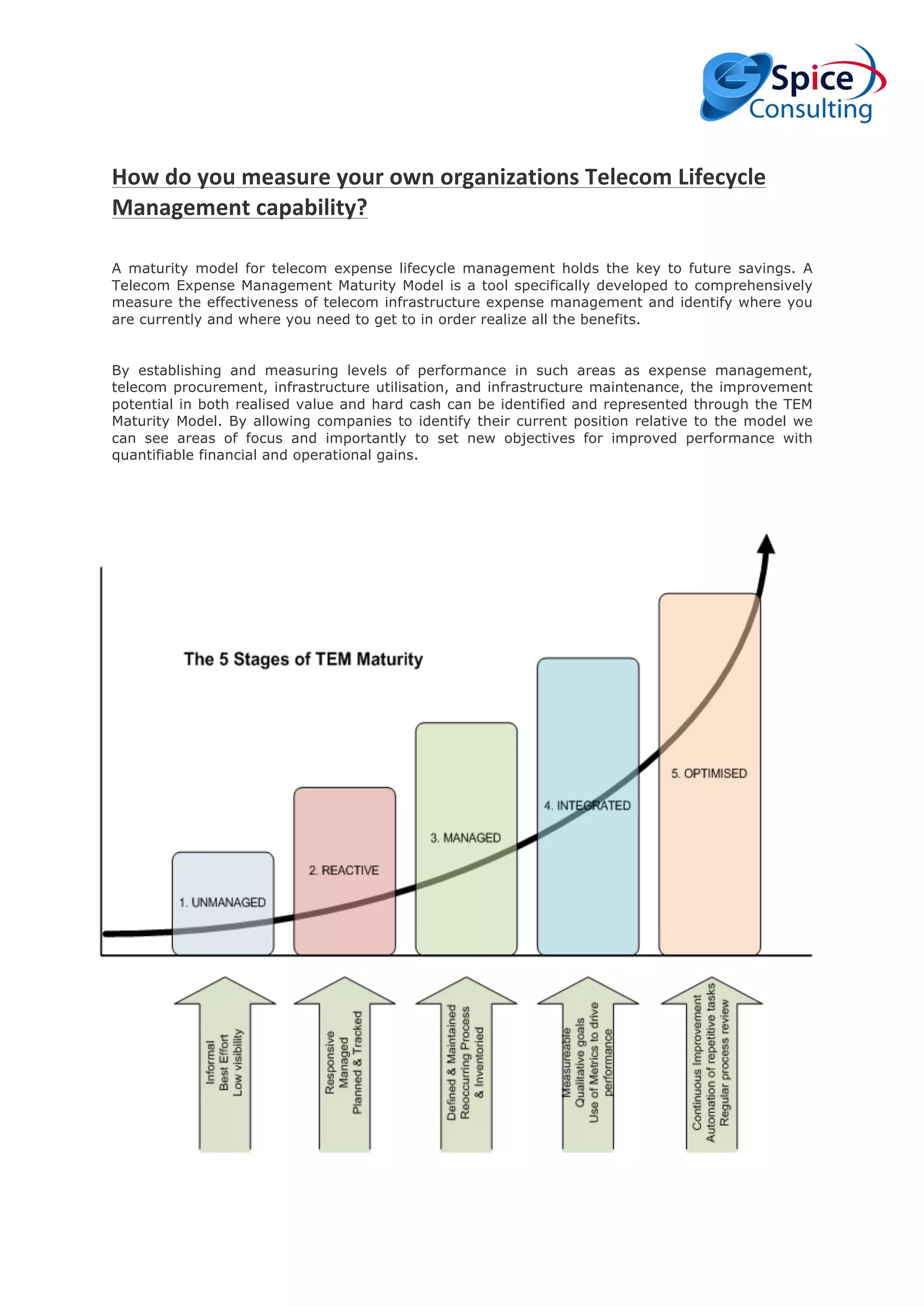 Maturity model tem gscl v1 | PDF