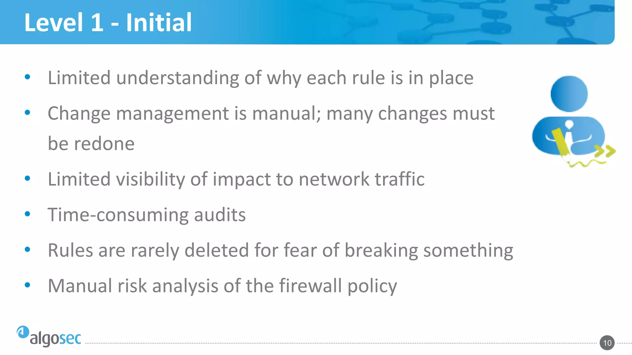 The Security Policy Management Maturity Model: How to Move Up the Curve | PPT