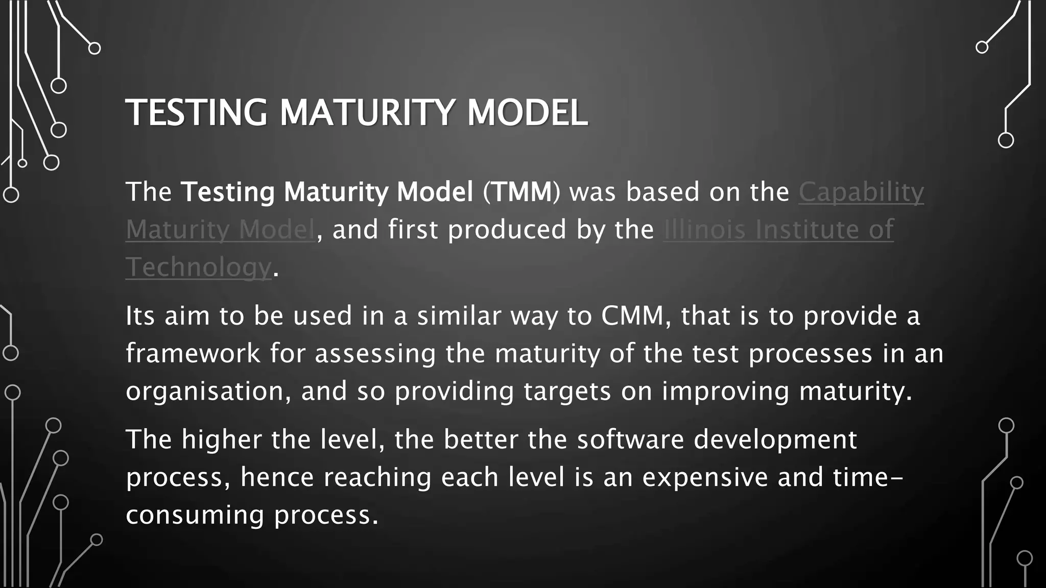Maturity Testing Software DeveDevelopment Hemant | PPT
