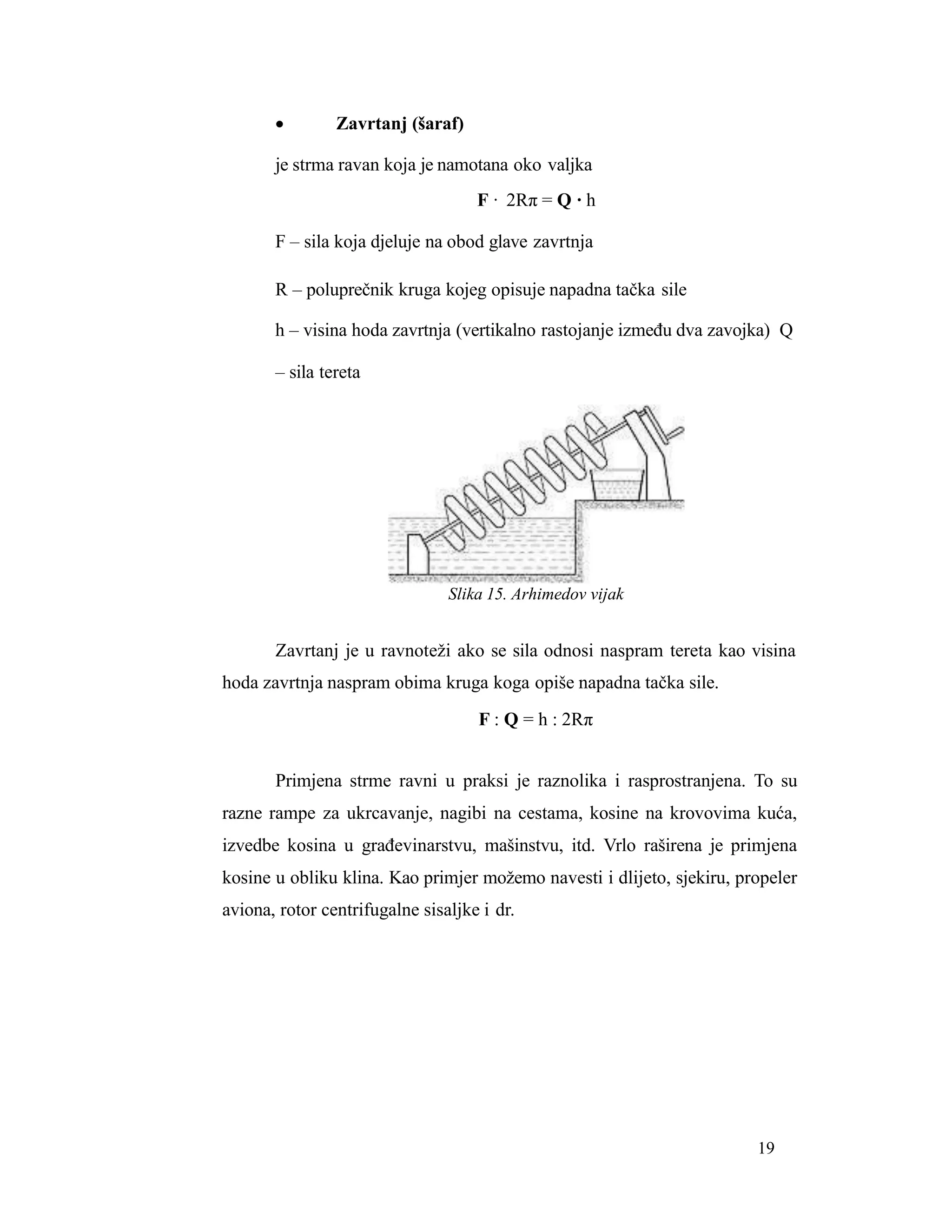 Poluga i strma ravan | PPTX