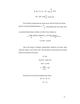 Poluga i strma ravan | PPTX