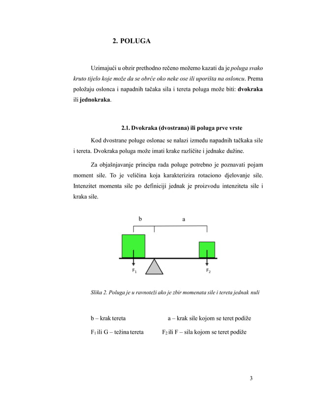 Poluga i strma ravan | PPTX