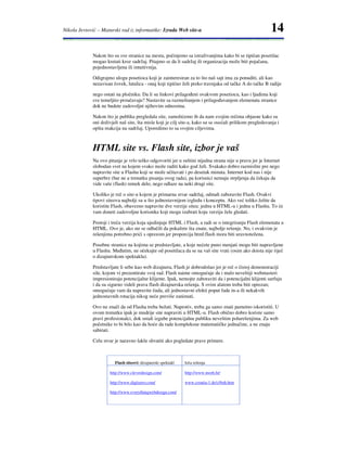 Maturski rad Izrada Webstranice srednja skola | PDF