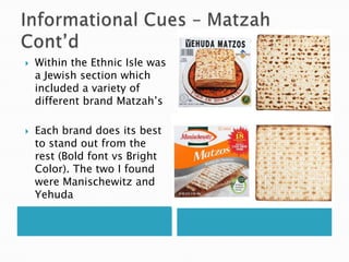 Matzah presentation roundtable | PPTX