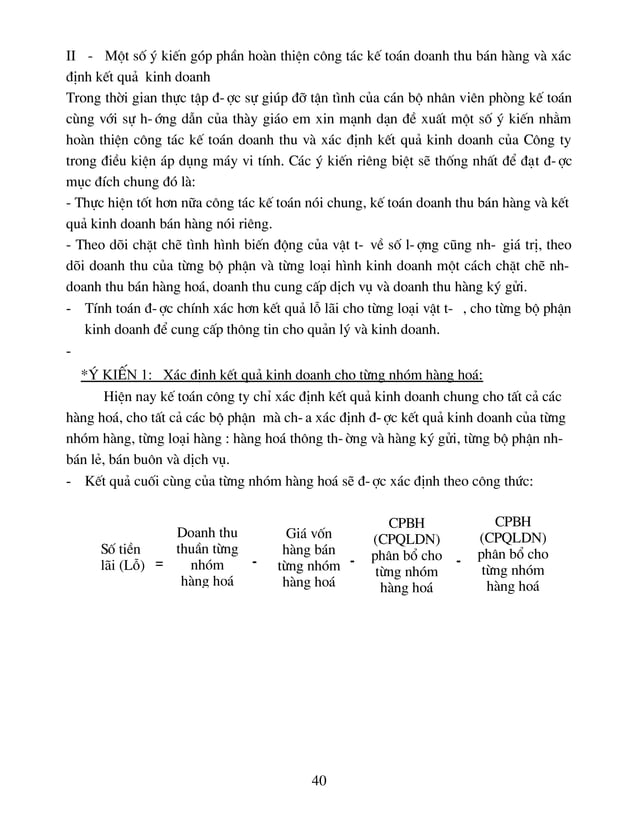 Tai lieu: Mau bao cao thuc tap ke toan part 1 | PDF