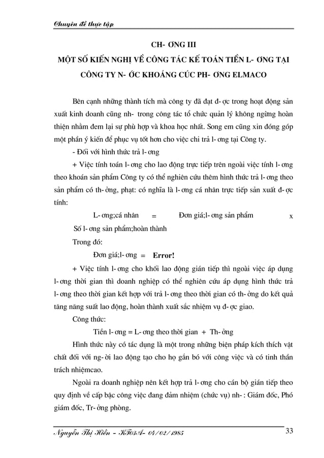 Tai Lieu "Mau bao cao thuc tap ke toan" full | PDF