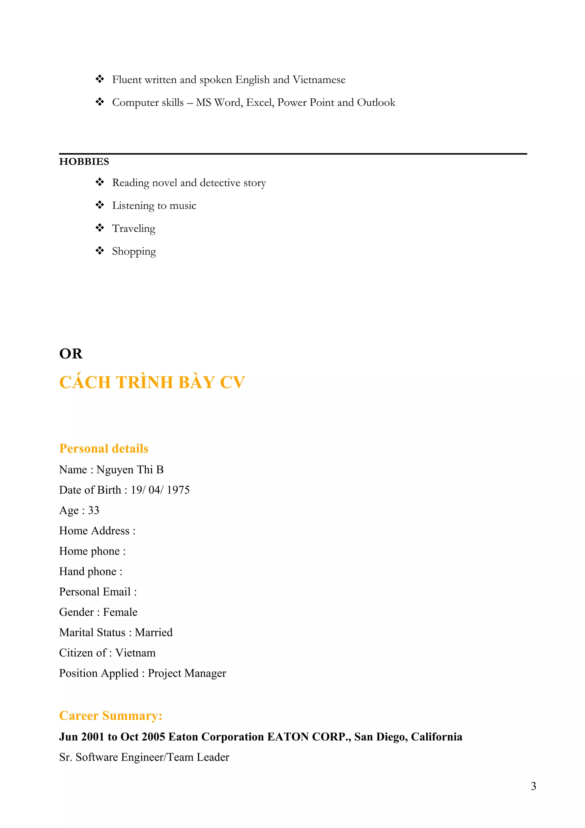 Mau cv-bang-tieng-anh-curriculum-vitae | DOC