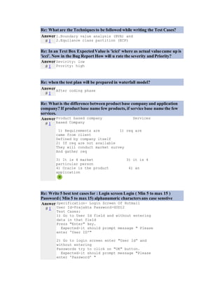 Manual Testing. | PDF