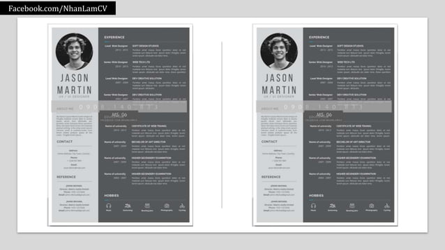 Mẫu CV Xin Việc Chưa Kinh Nghiệm | PPT