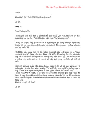 Mau Don Xin Viec | PDF