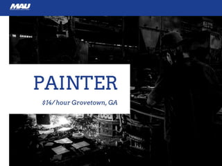 MAU Jobs Hiring that do not Require a High School Diploma | PPT