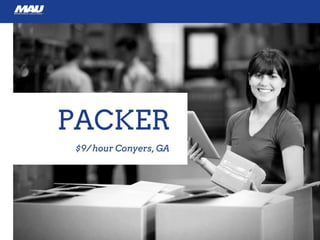 MAU Jobs Hiring that do not Require a High School Diploma | PPT