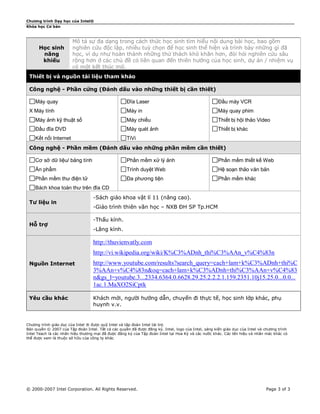 Mau ke hoach bai day | PDF