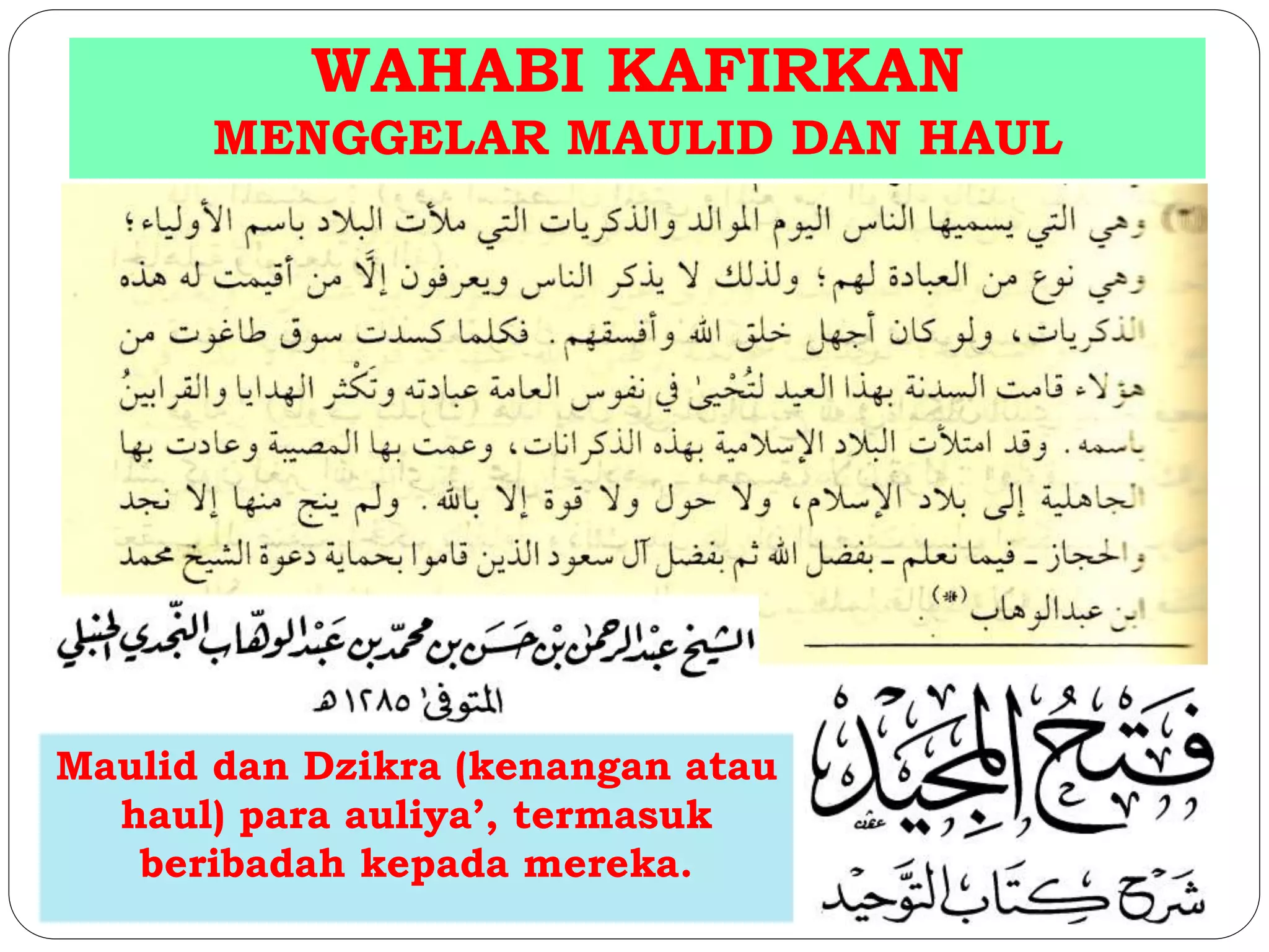 Kosep dan Dalil Maulid Nabi Muhammad SAW | PPTX