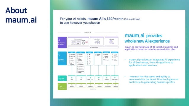 maum.ai service guide | PPT
