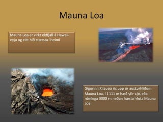 Mauna Loa | PPTX