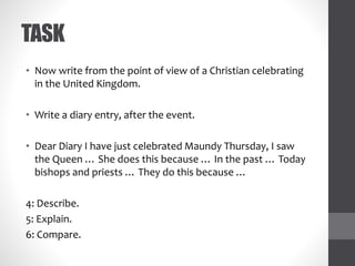 701 - Maundy thursday | PPTX | Christianity | Religion & Spirituality