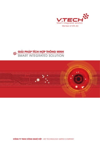 Mẫu thiết kế profile Công ty Công nghệ điện VITECH | PDF