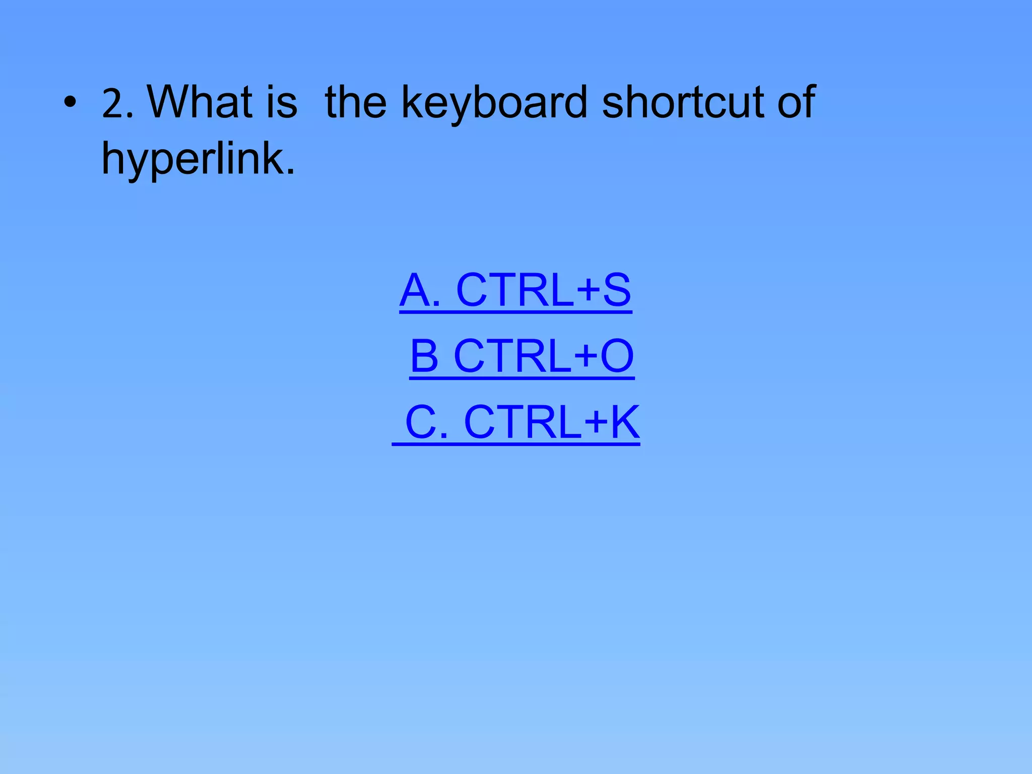 creating a hyperlink | PPTX