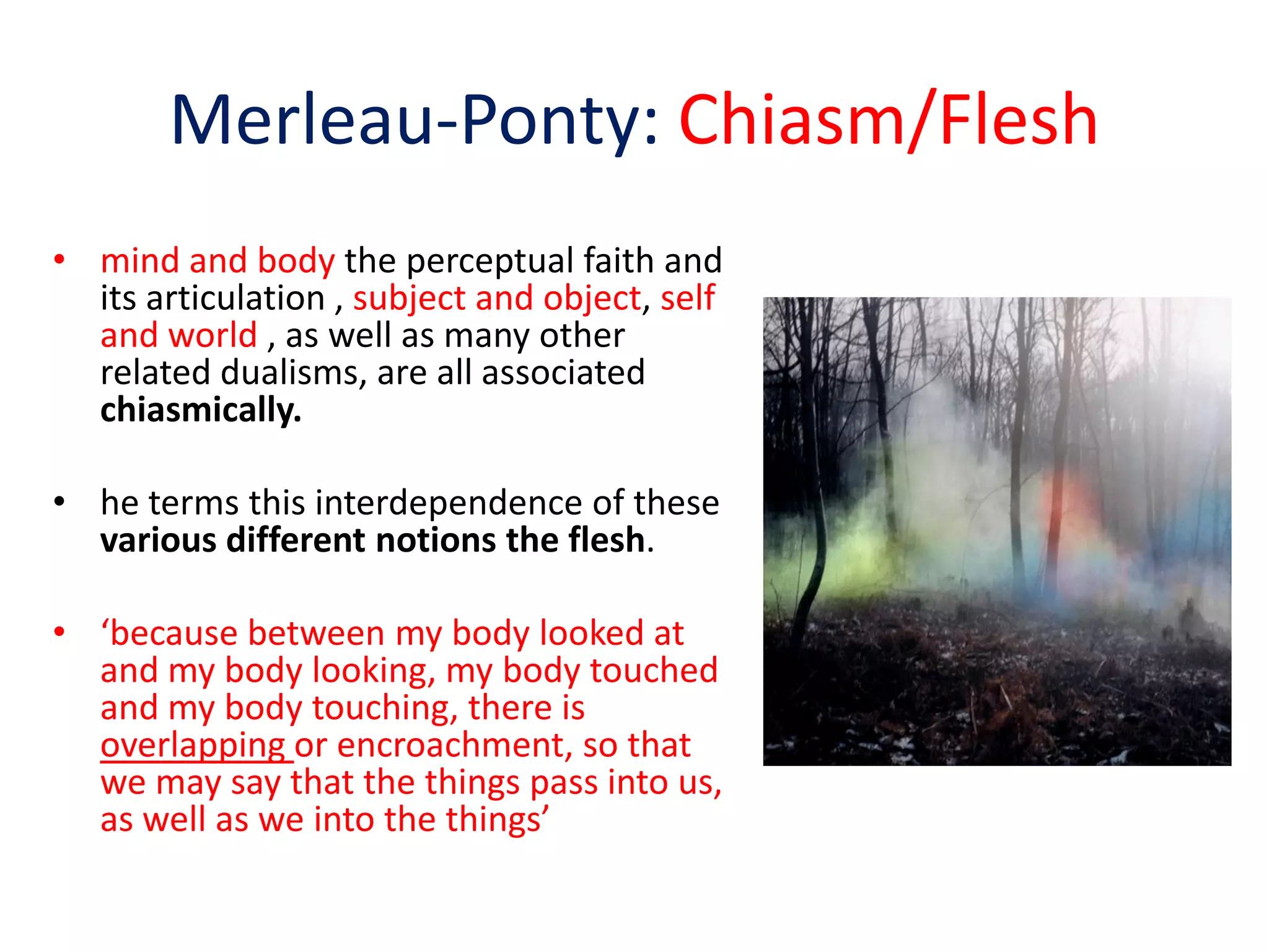 Maurice Merleau-Ponty’s approach to consciousness | PDF