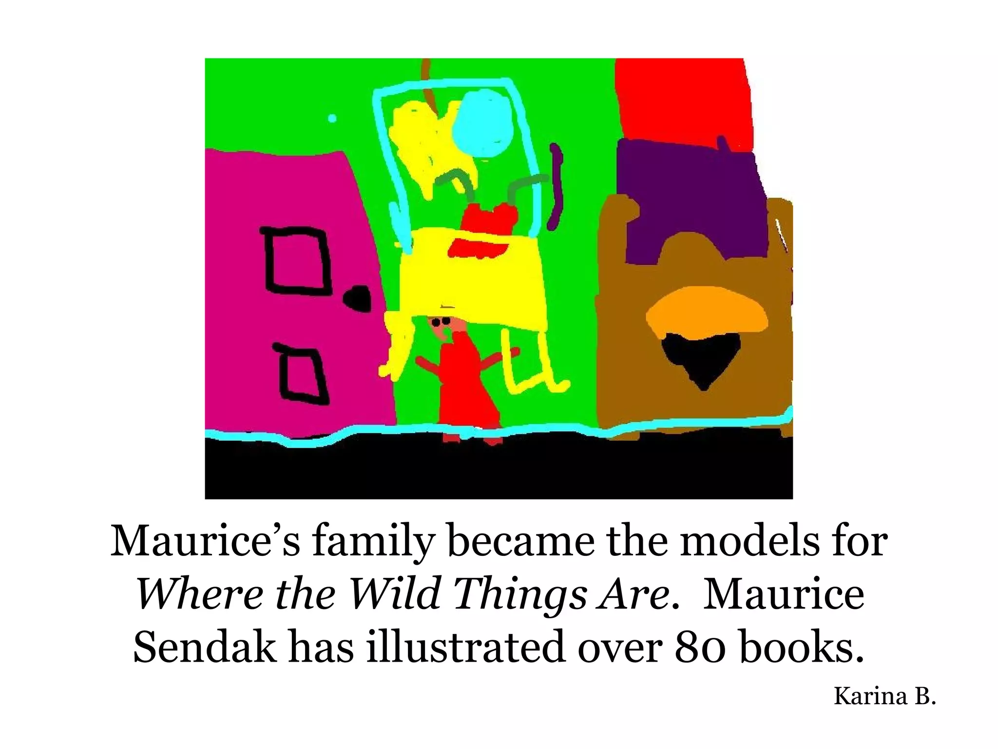 Maurice sendak author study | PPT