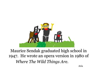 Maurice sendak author study | PPT