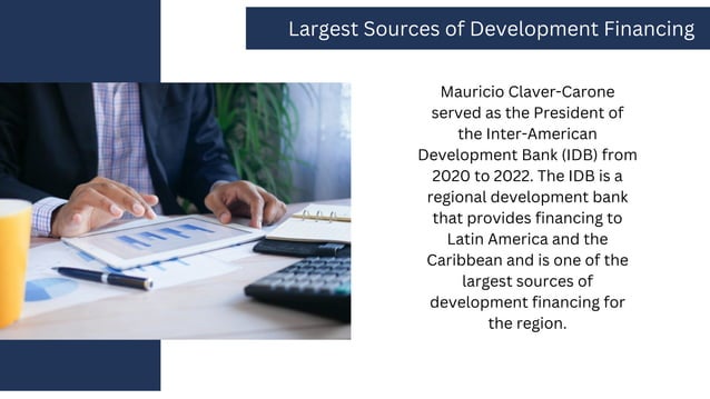 Mauricio Claver-Carone - President of the Inter-American Development Bank | PDF