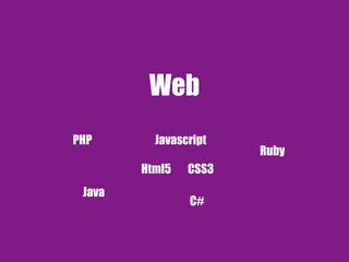 Desktop, Web e Mobile | PPTX