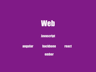 Desktop, Web e Mobile | PPTX