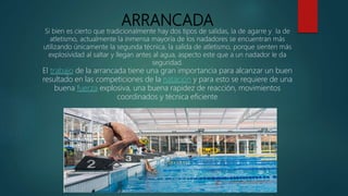 Natación viraje | PPTX