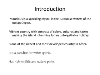 Mauritius | PPTX