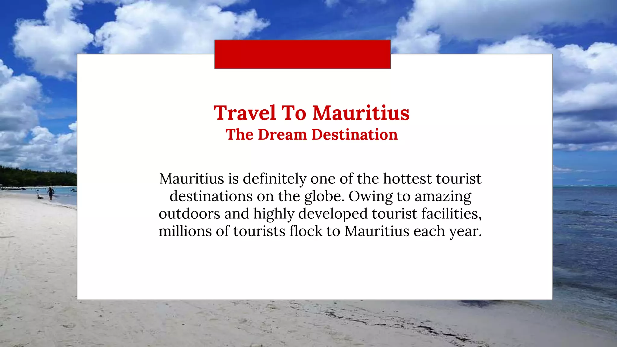 Things to do in Mauritius | PPT