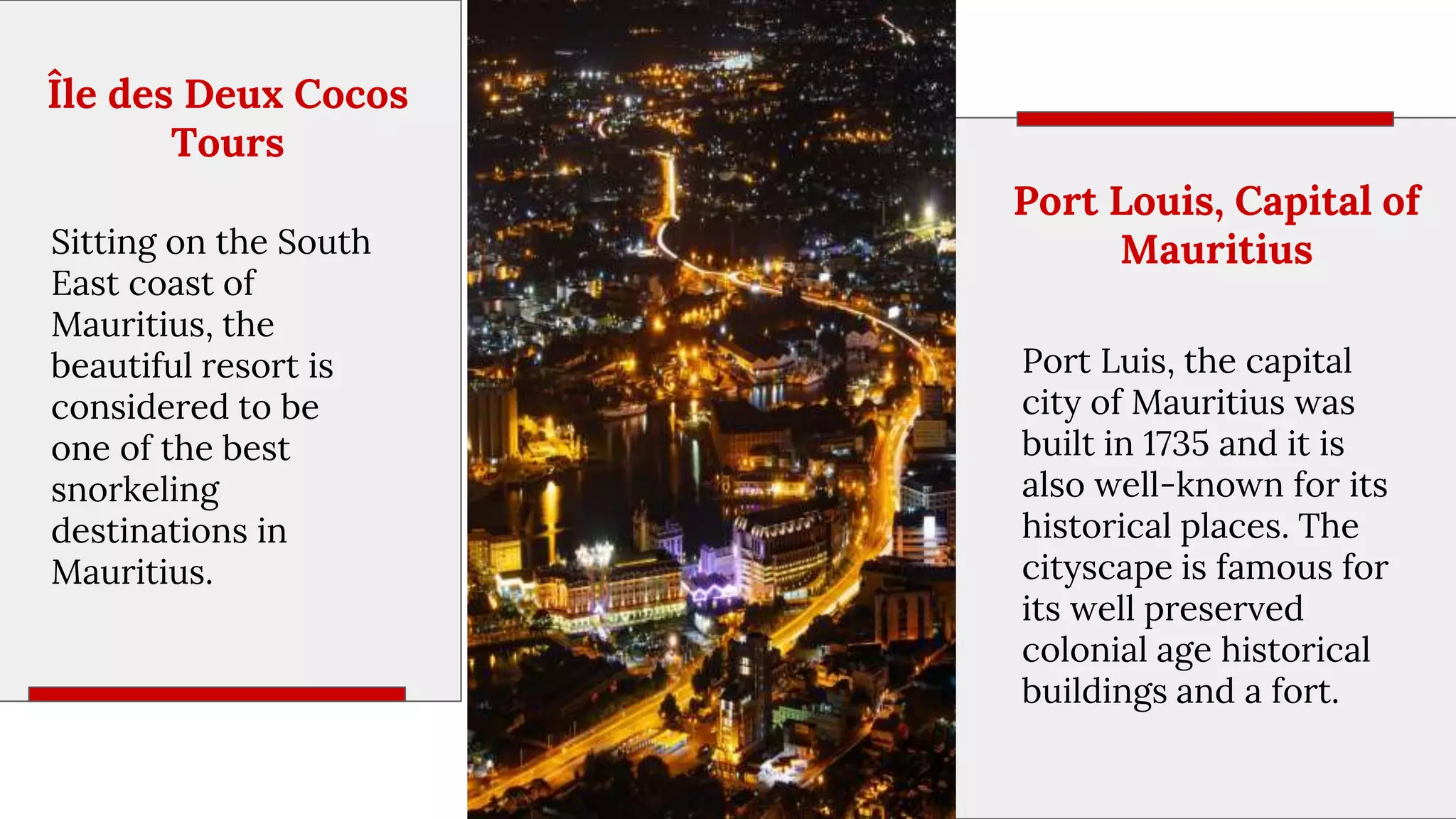 Things to do in Mauritius | PPT