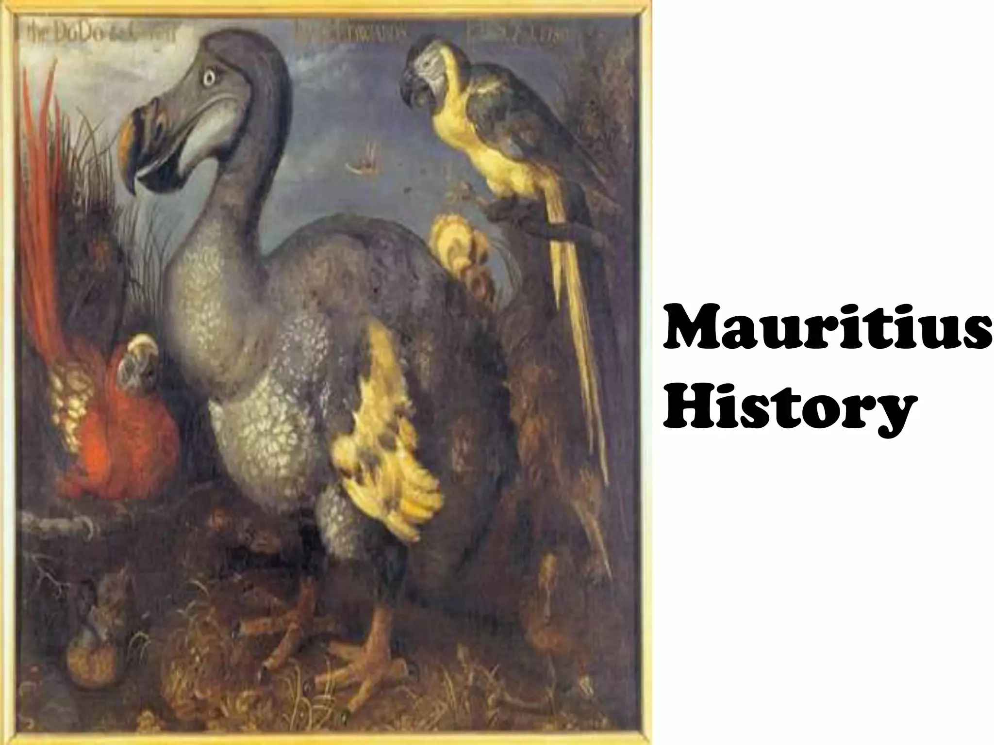 Mauritius History | PPTX