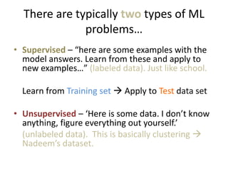 Mauritius Big Data and Machine Learning JEDI workshop | PPTX ...