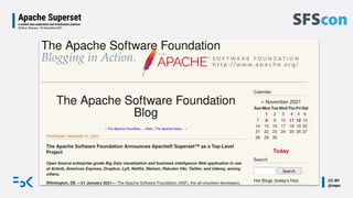 SFScon21 - Maurizio Napolitano - Apache Superset - A modern data ...