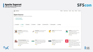 SFScon21 - Maurizio Napolitano - Apache Superset - A modern data ...