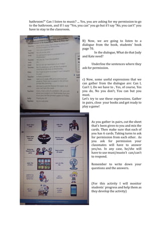 Elementary Lesson Plan 2 | PDF