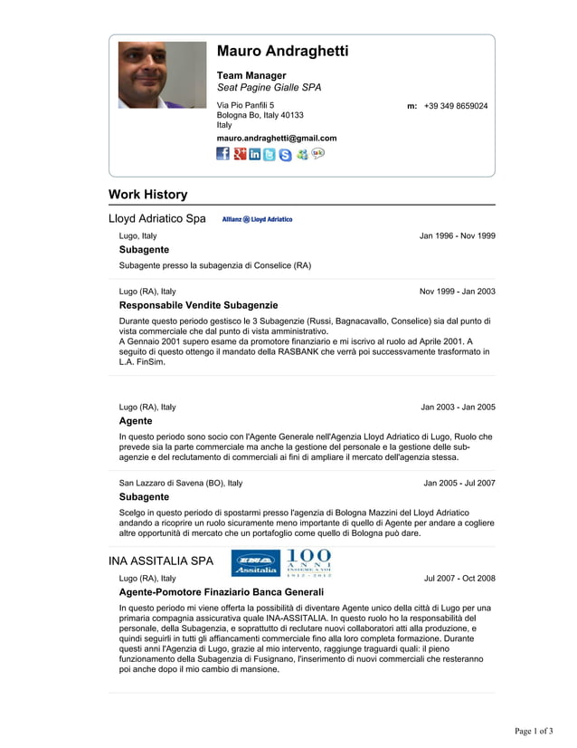 Mauro andraghetti | PDF