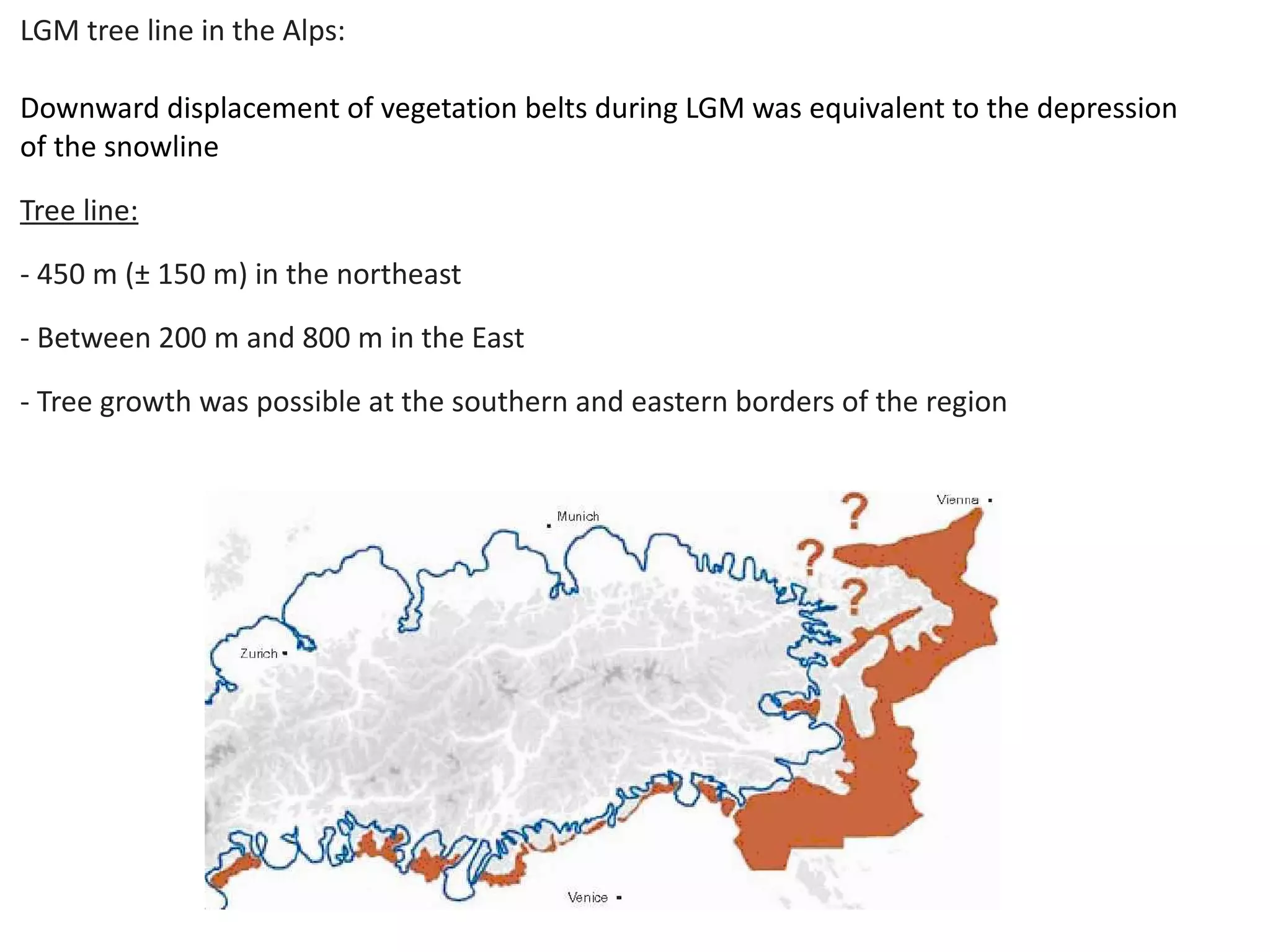 Pleistocene Refugia and Distribution of Tree Species in the Alps | PDF