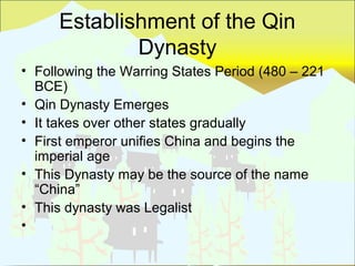 Maurya and-gupta-empires-qin-han | PPT