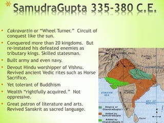 Maurya gupta empires | PPT