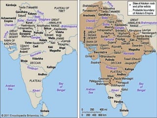 Mauryangupta Empire Map