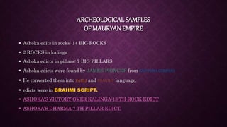 Mauryan dynasty | PPTX | Buddhism | Religion & Spirituality